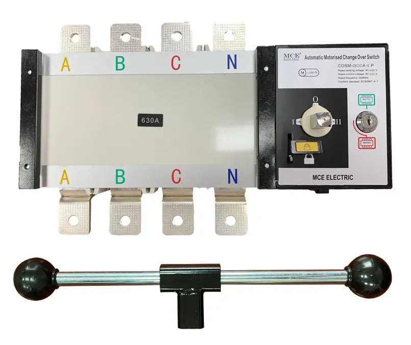 4 Pole Automatic Motorised Change Over Switch – Maple Leaf Electrical ...
