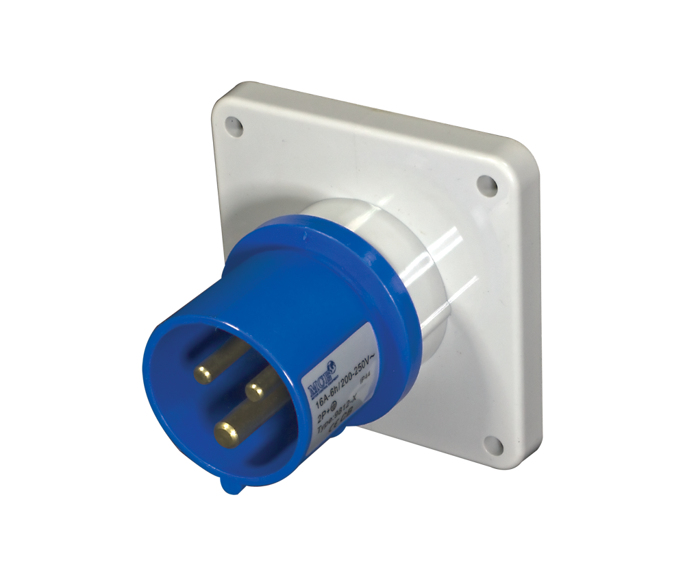 16A 3, 4 & 5 Pin Appliance Inlet Socket - Panel Mount (IP44) – Maple ...