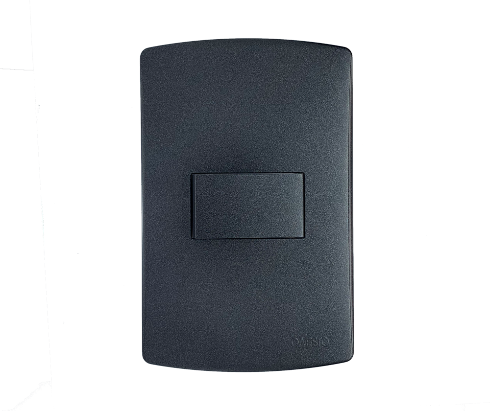 4X2 1 Lever 2 Way Switch Black Graphite – Maple Leaf Electrical Supplies