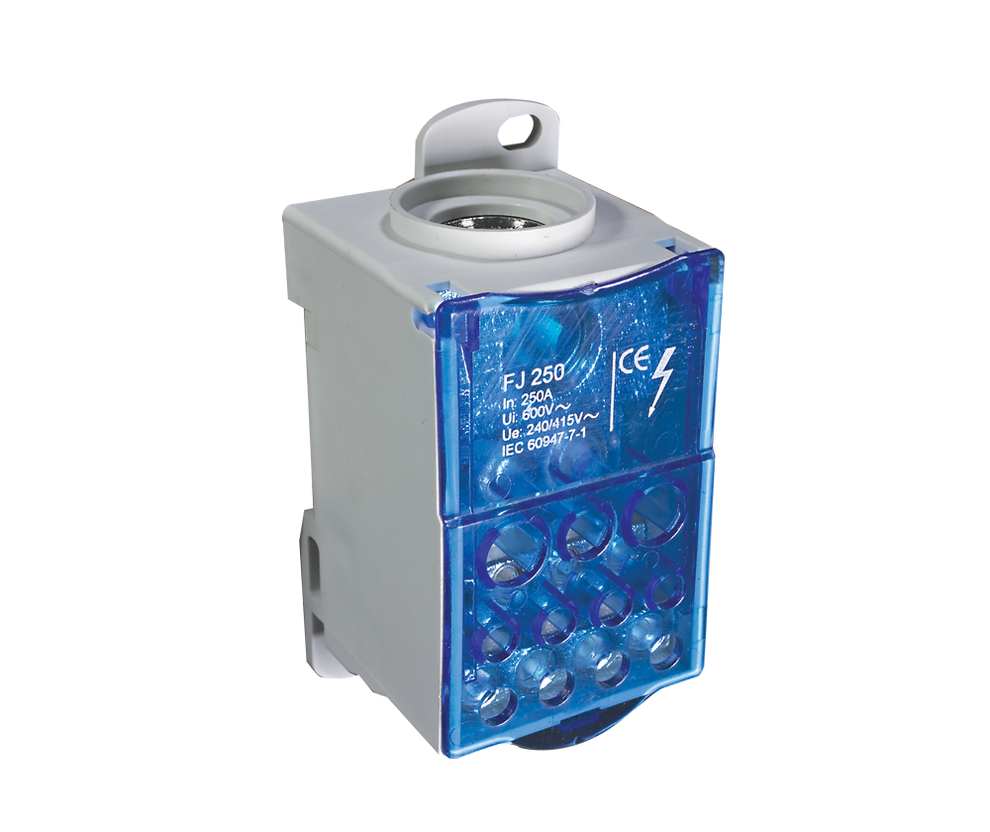 Multi Pole Distribution Block - Din Rail Or Bolt Down Mount – Maple ...
