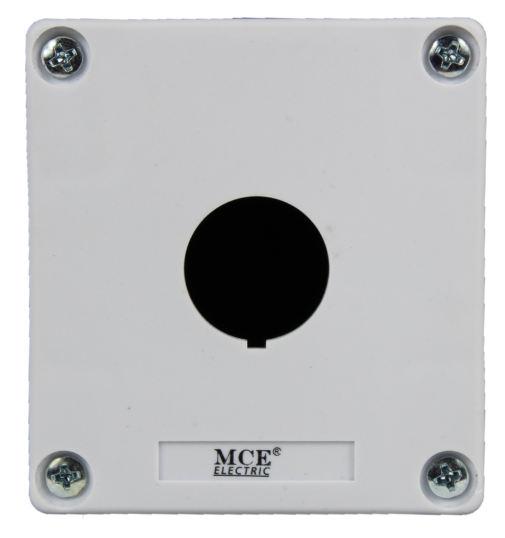 1 Hole PVC Control Station – Maple Leaf Electrical Supplies