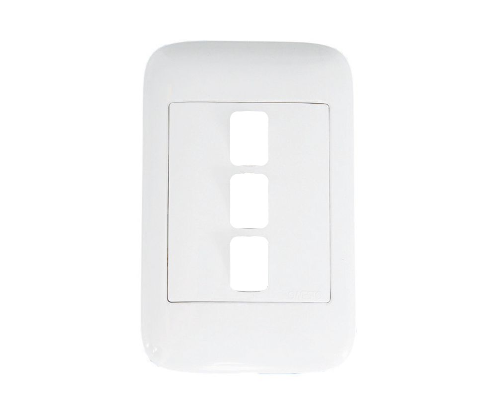 4X2 3 Lever Yoke & Surround – Maple Leaf Electrical Supplies