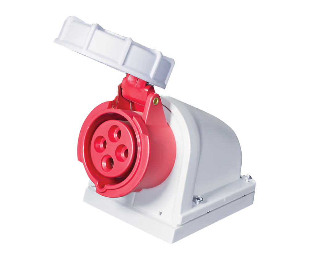 16A 3, 4 & 5 Pin Unswitched Socket Outlets - Surface Mounting (IP44 ...