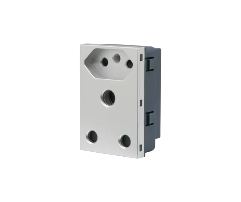 16A Slimline & Unswitched Socket Module – Maple Leaf Electrical Supplies