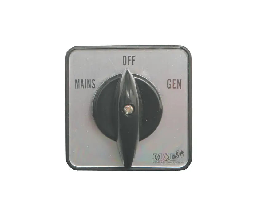 2 Pole Change Over Switch Panel Mounting – Maple Leaf Electrical Supplies