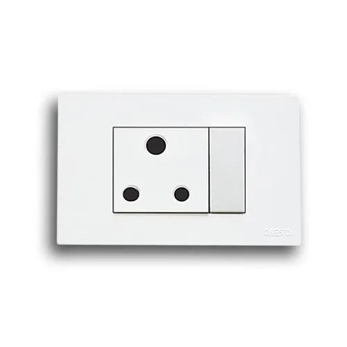 4 x 2 16A Single Switched Socket - Horizontal – Maple Leaf Electrical ...
